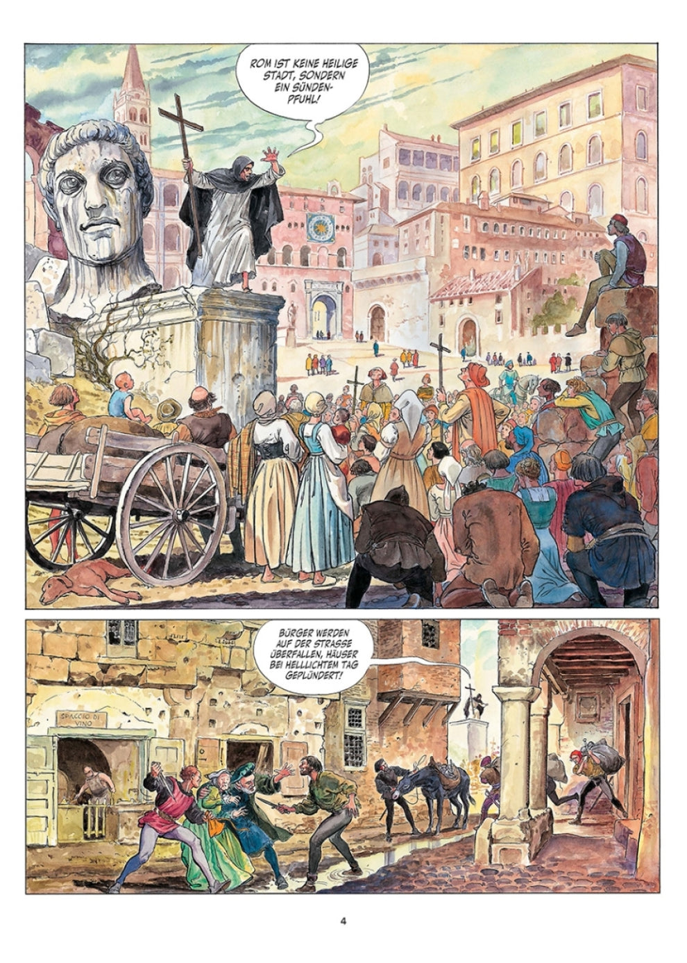 Borgia 1 – Blut für den Papst | Jodorowsky & Manara | Splitter – Der ...